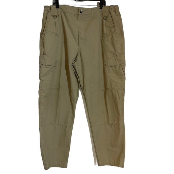 CQR | Pants | Cqr Khaki Water Resistant Cargo Pants 44x32 | Poshmark